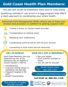 Care Management – Ventura County Ambulatory Care